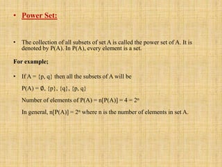Set theory | PPT