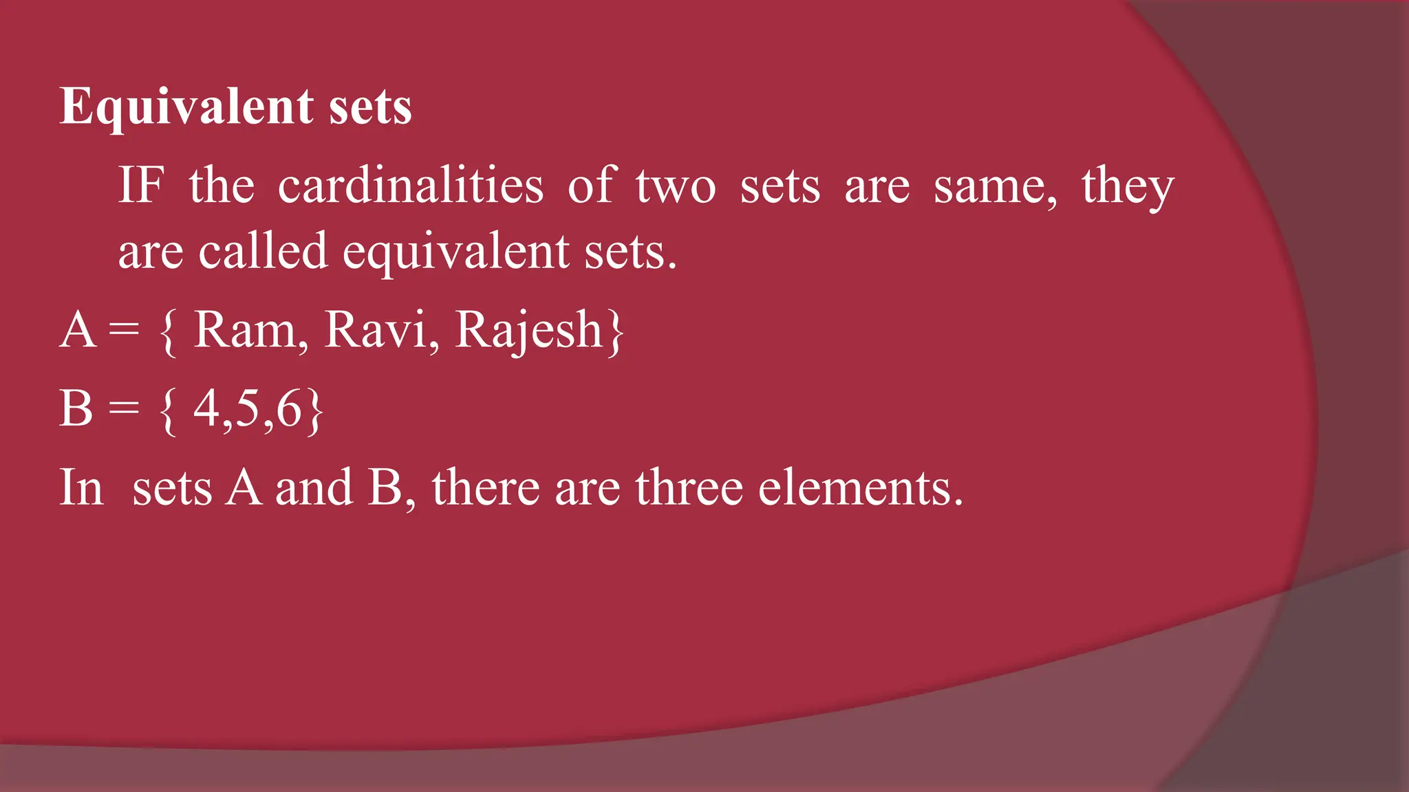 SET THEORY, definition of set, notation, representation of set and ... SET THEORY, definition of set, notation, representation of set and ...
