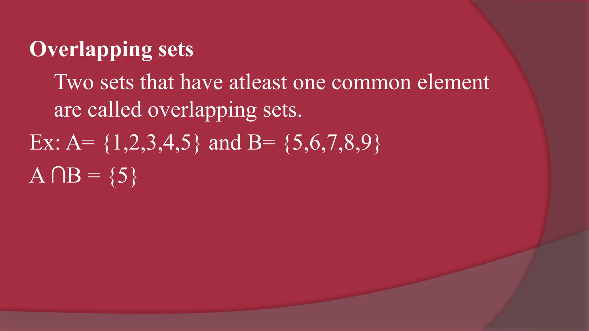 SET THEORY, definition of set, notation, representation of set and ... SET THEORY, definition of set, notation, representation of set and ...