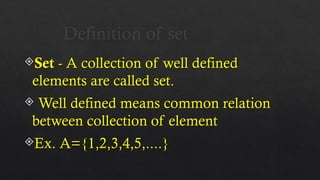 Set theory.pptxyz1234567891012345678901w | PPTX | Physics | Science