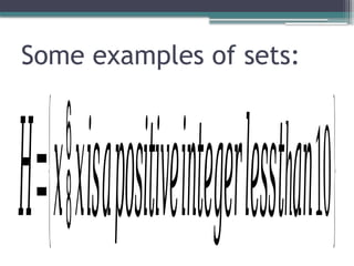 Set Theory (Introducing Sets - Examples).pptx