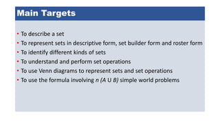 Set theory - Master of Arts | PPT