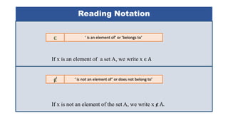 Set theory - Master of Arts | PPT