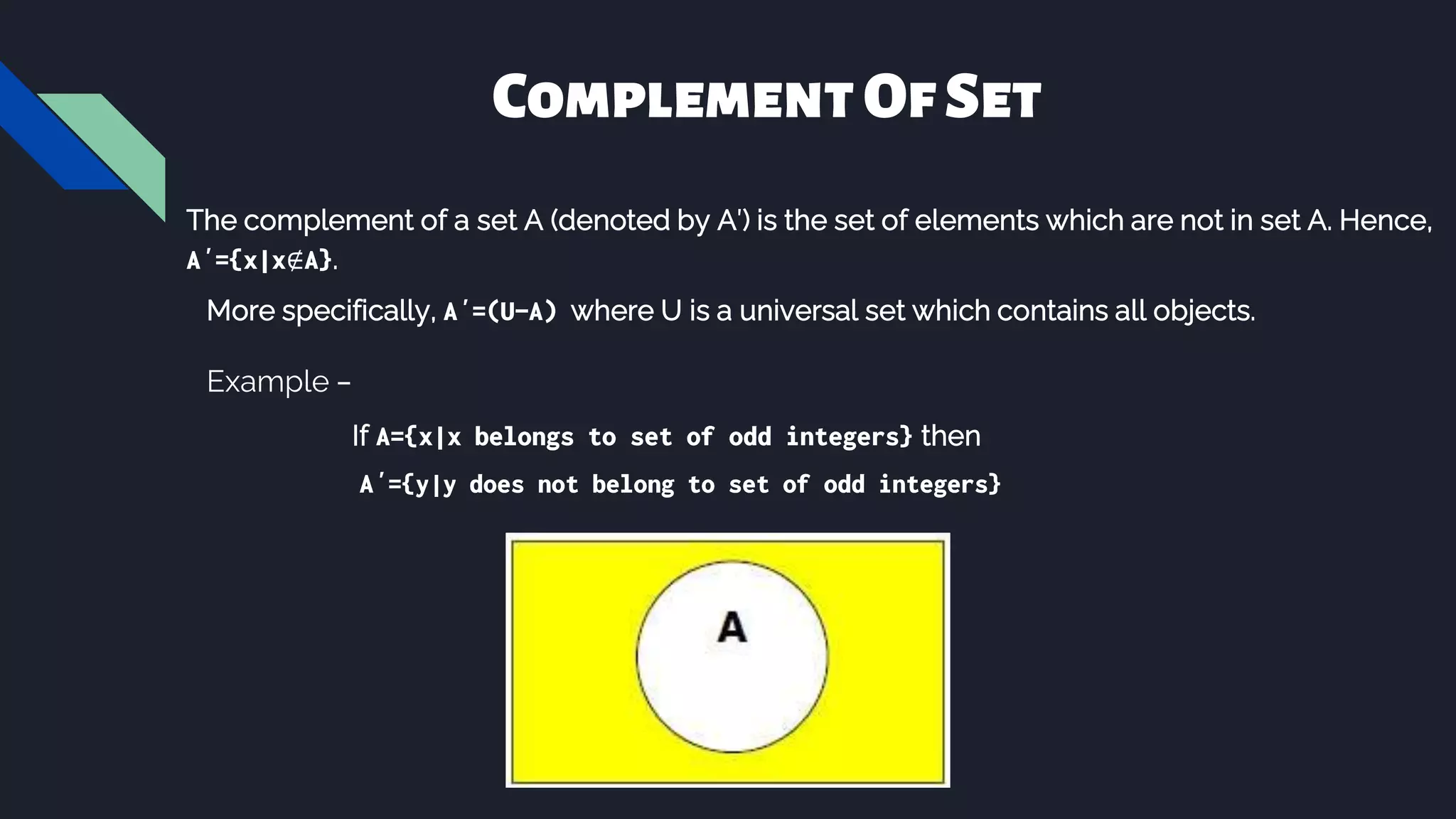 Set Theory - Unit -II (Mathematical Foundation Of Computer Science).pptx