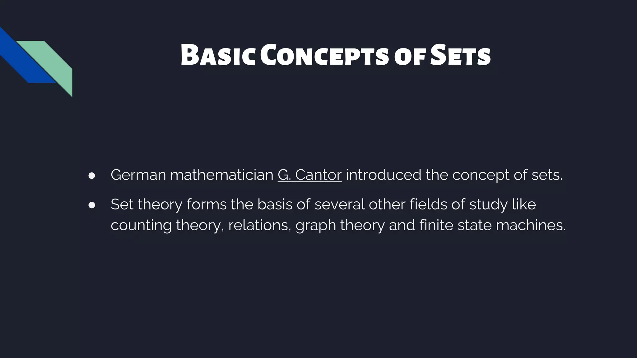 Set Theory - Unit -II (Mathematical Foundation Of Computer Science).pptx