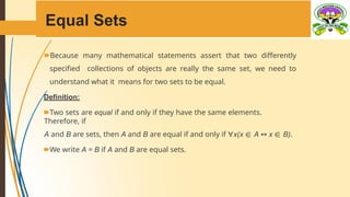 INTRODUCTION TO Set Theory- Unit 4 .pptx