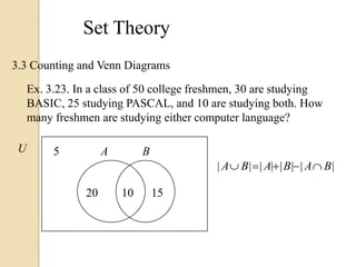 Set theory and relation | PPT