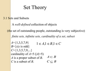 Set theory and relation | PPT