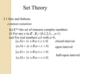 Set theory and relation | PPT
