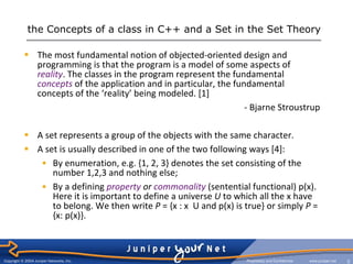 Set Theory In C++ | PPT