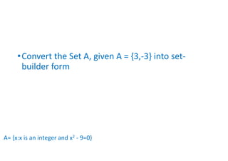 Set Theory Orientation PPT full explanation | PDF