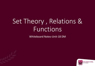 Set Theory,Relations&Functions_Whiteboard Notes.pptx