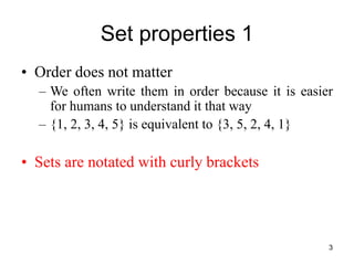 Set theory and its operations | PPT