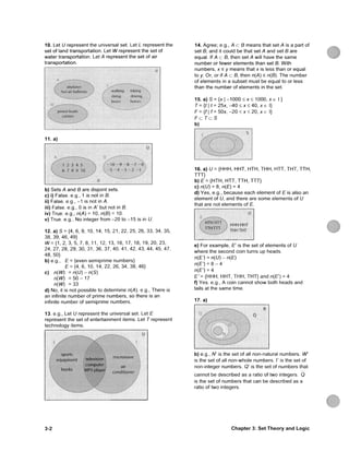 Set theory solutions | PDF