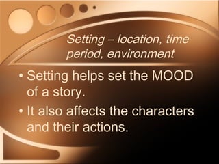 Setting in Literature | PPT