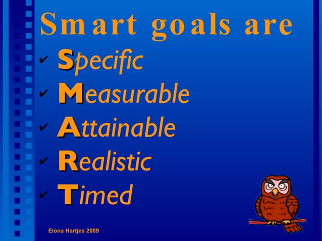 Setting Goals The Smart Way | ODP