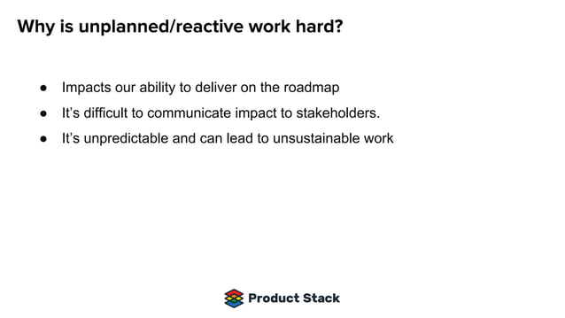 Setting Priorities: How to Balance Planned vs. Unplanned Work | PDF ...