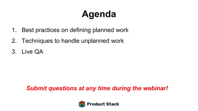 Setting Priorities: How to Balance Planned vs. Unplanned Work | PDF ...
