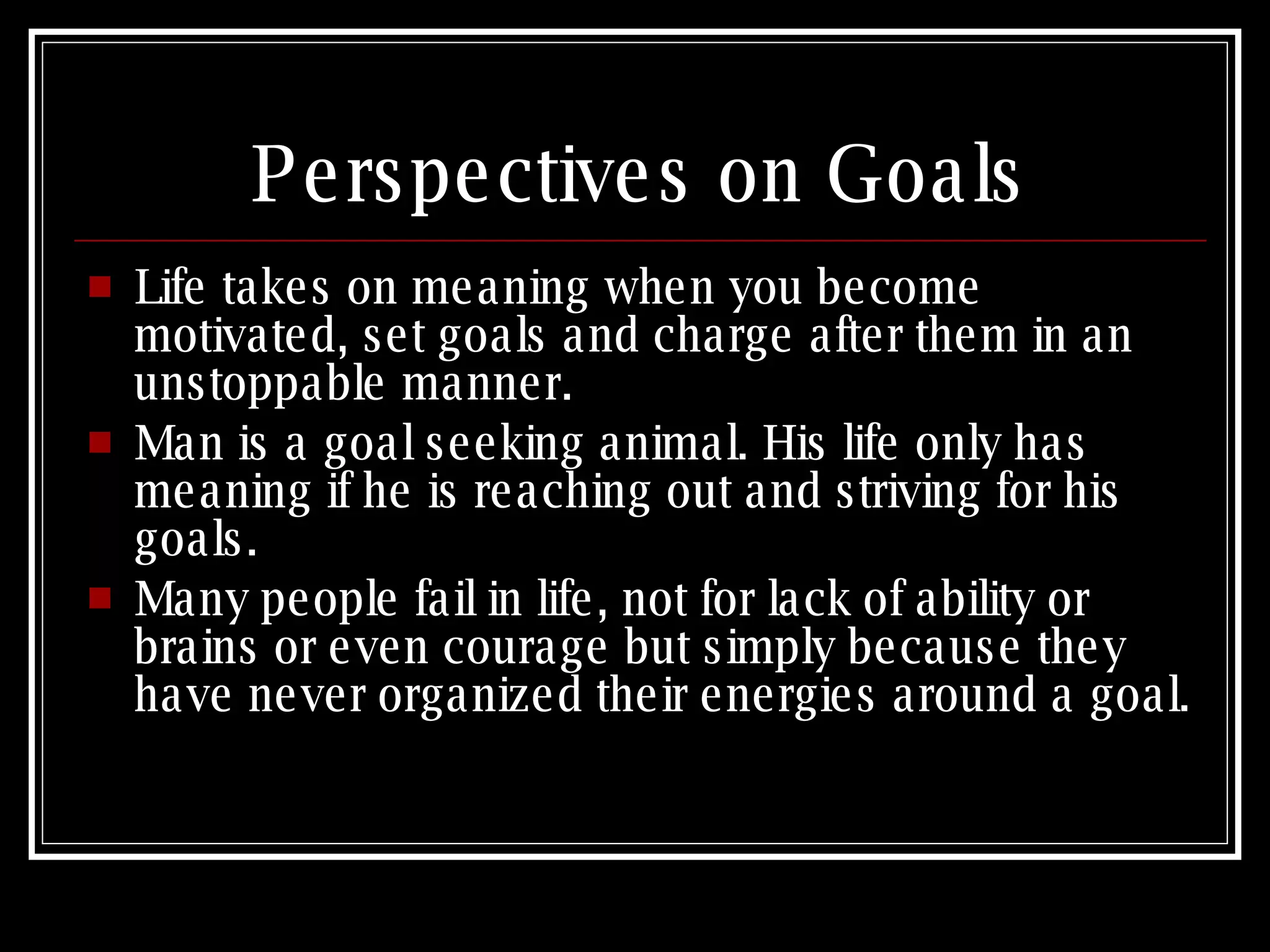 Setting Professional Goals | PPT