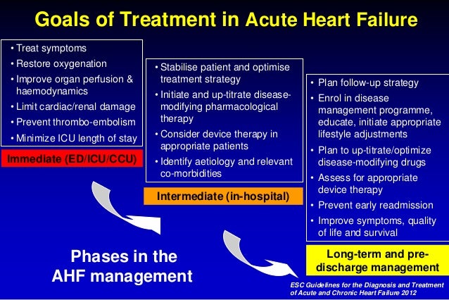 Acute Heart Failure Guidelines – American College Of Cardiology ...