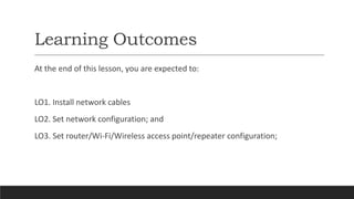 Setting-up-Computer-Networks in CSS subject | PPTX