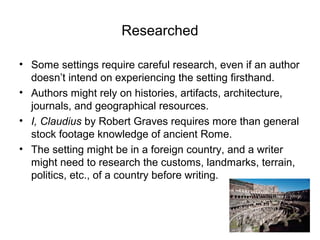 Types of Setting | PPT