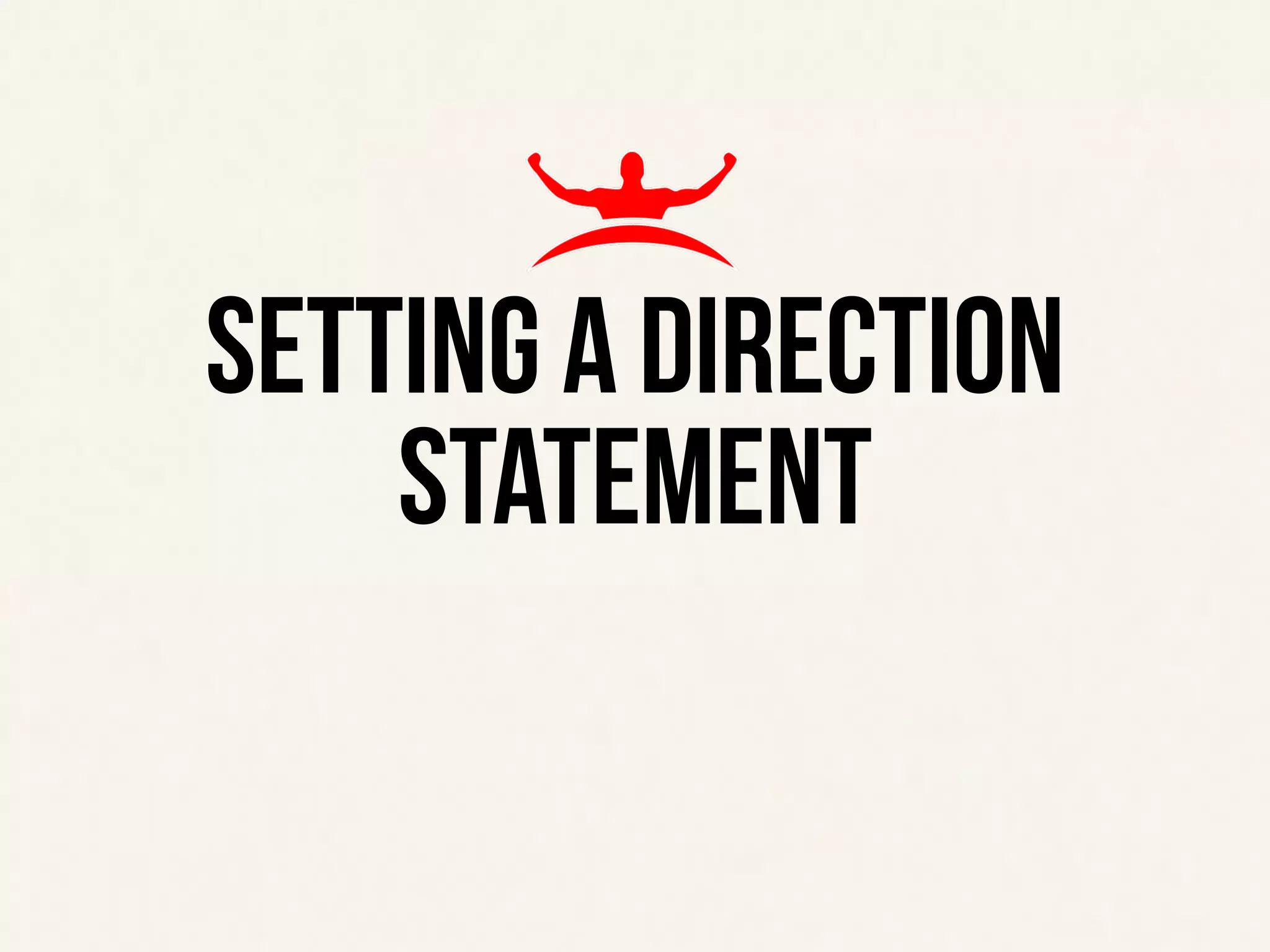 Setting a direction statement | PDF
