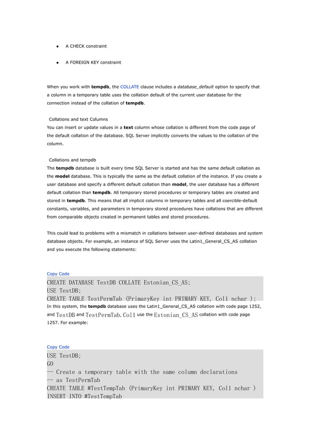 Setting And Changing The Column Collation.Doc Setting And Changing The Column Collation.Doc