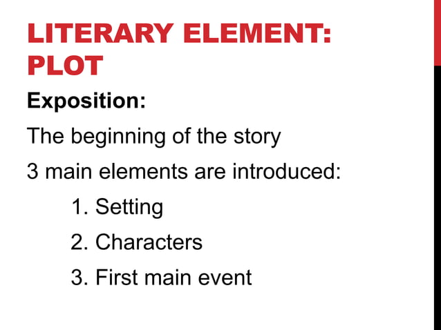 Setting and plot | PPTX