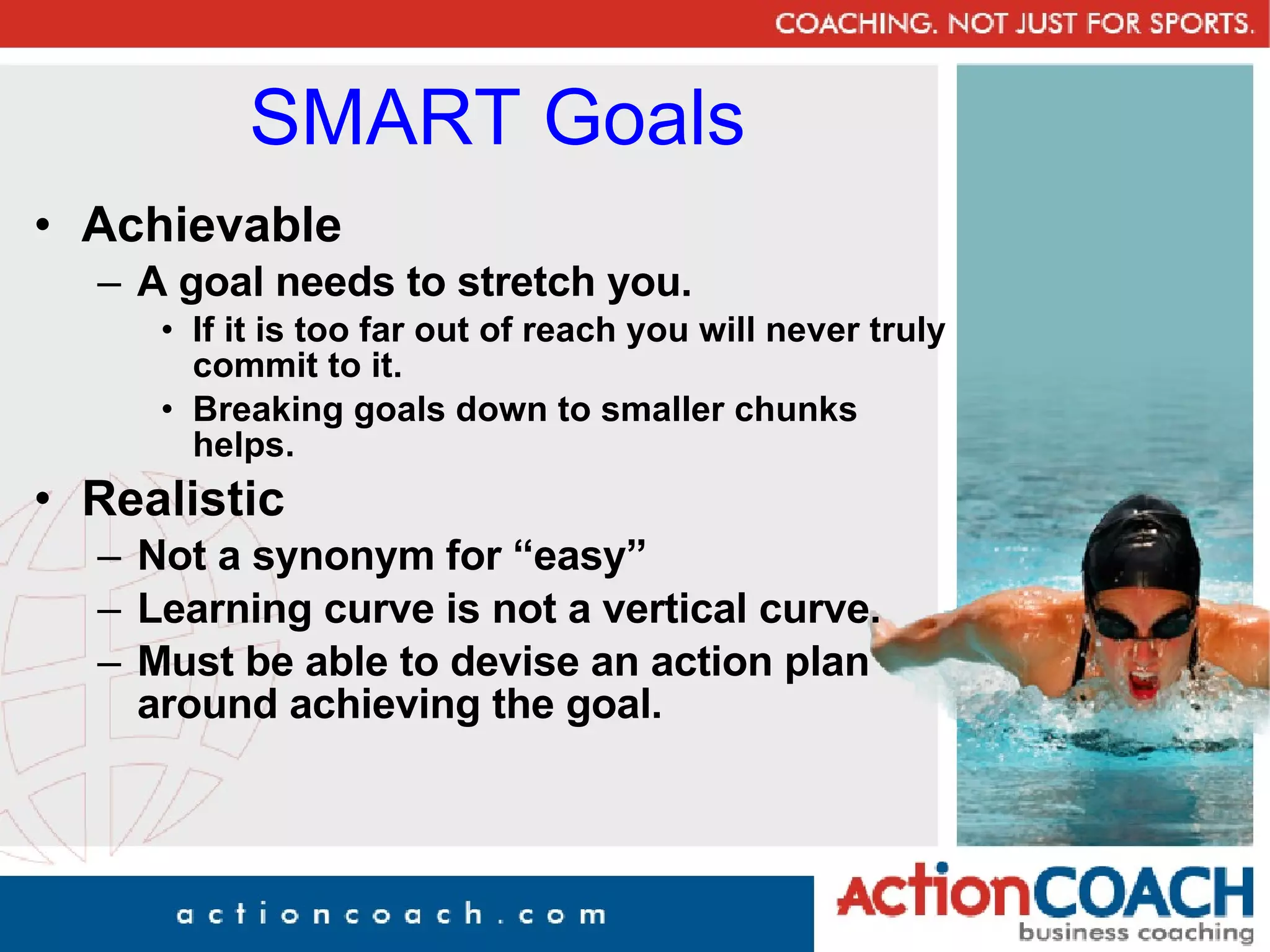 Setting And Reaching Goals | PPT