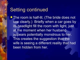 Setting and symbolism | PPT
