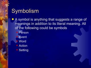Examples Of Symbolism In Literature