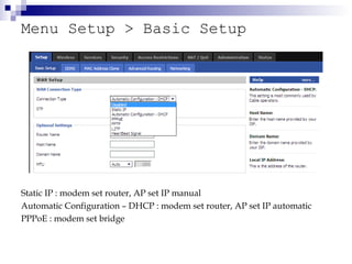 Setting Ap Dd Wrt | PPT