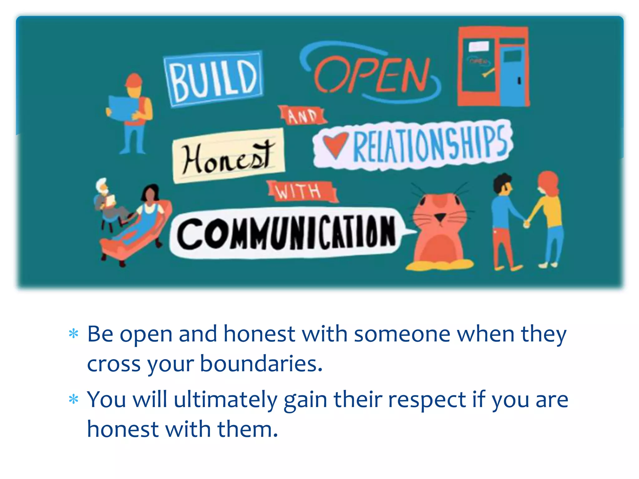 Setting assertive boundaries | PPTX