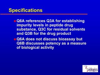 Setting Biological Process Specifications | PDF