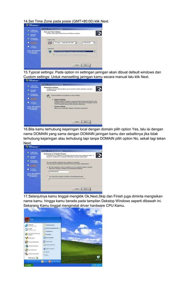 Setting bios dan install windows | DOCX