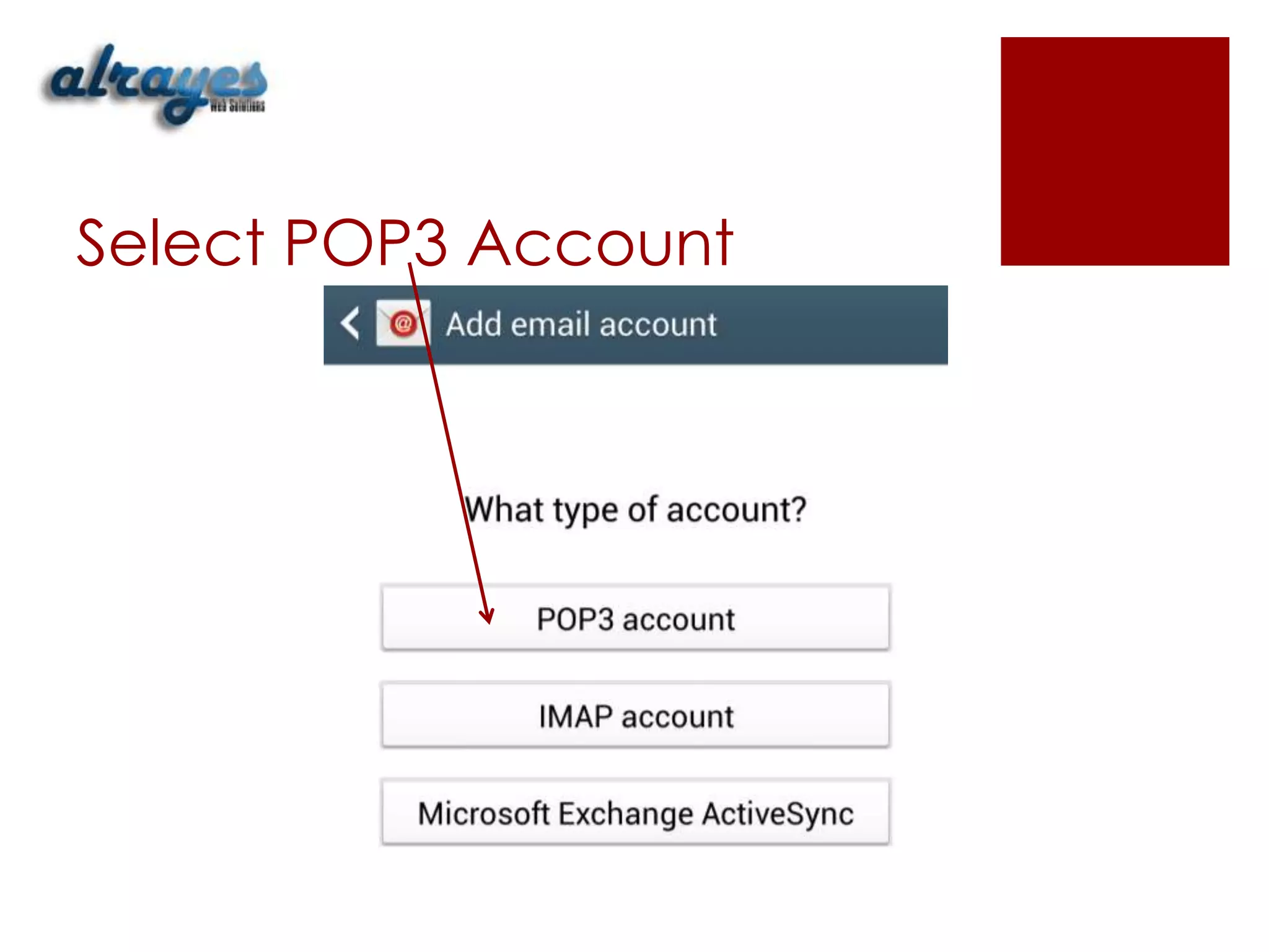 Setting emails on android | PPTX
