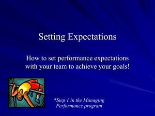 Setting expectations | PDF