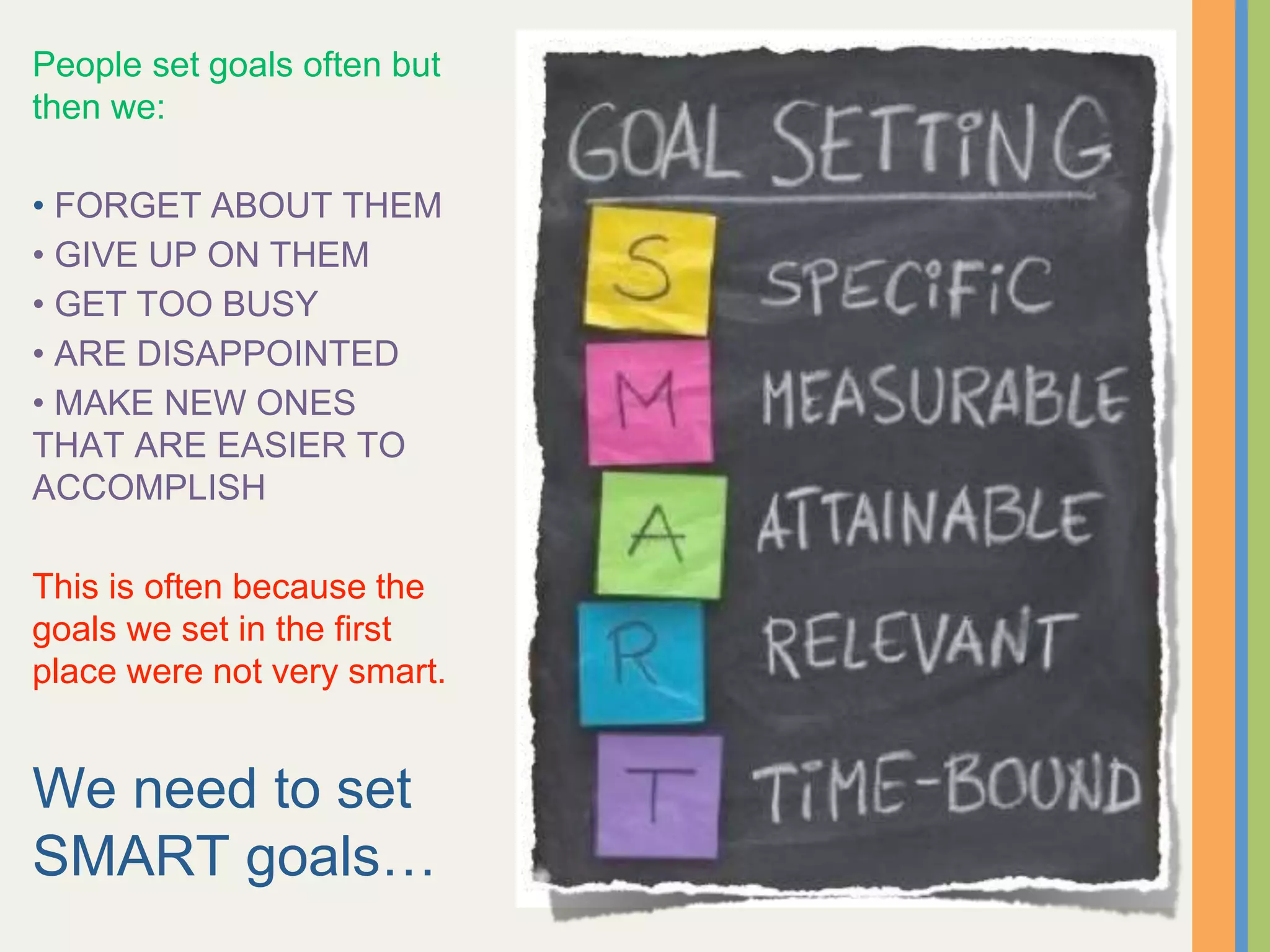 Setting goals for lifelong learning | PPTX | Education