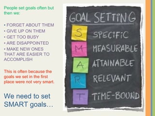 Setting goals for lifelong learning | PPTX