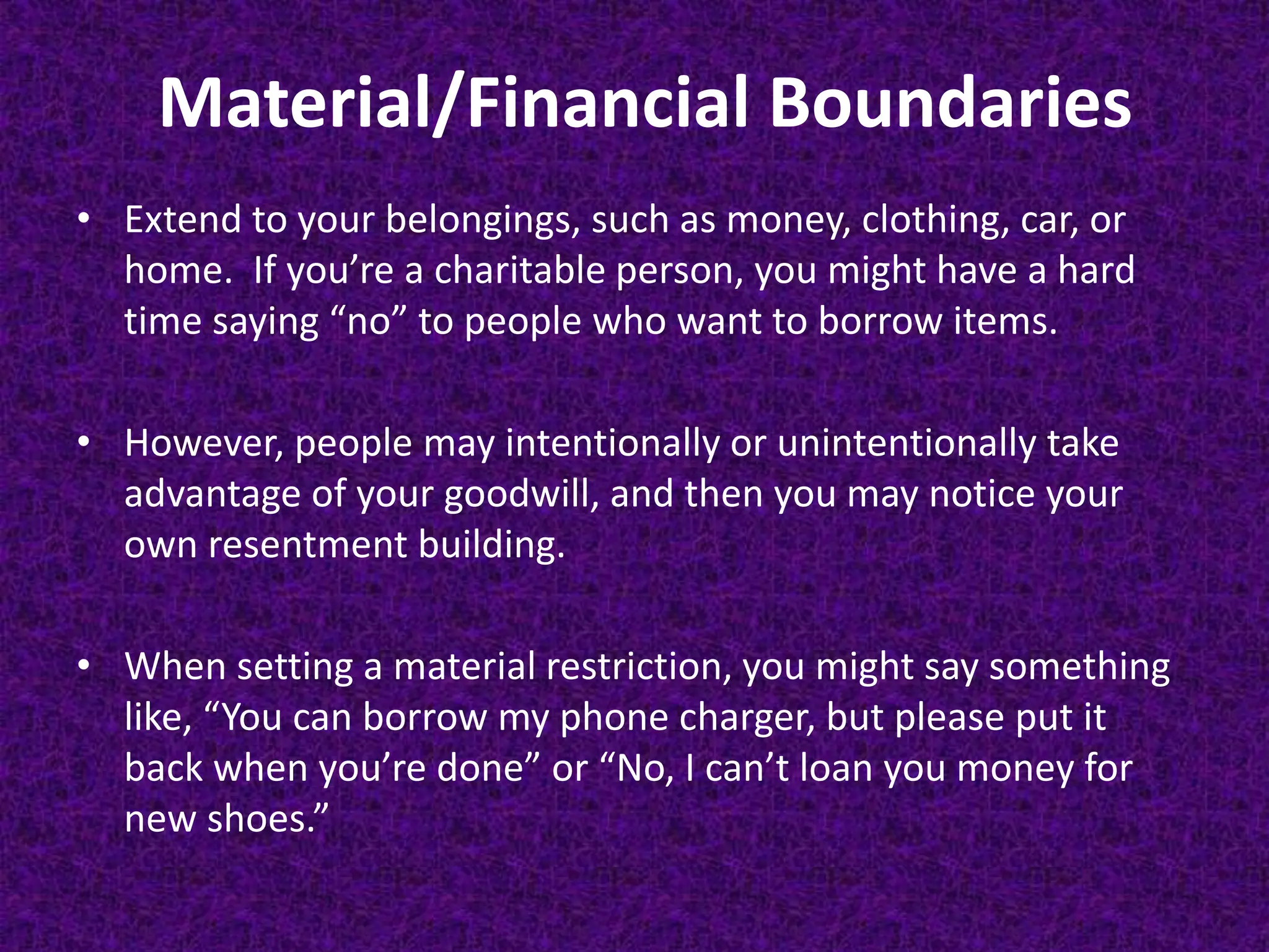 How to set and maintain healthy boundaries | PPTX