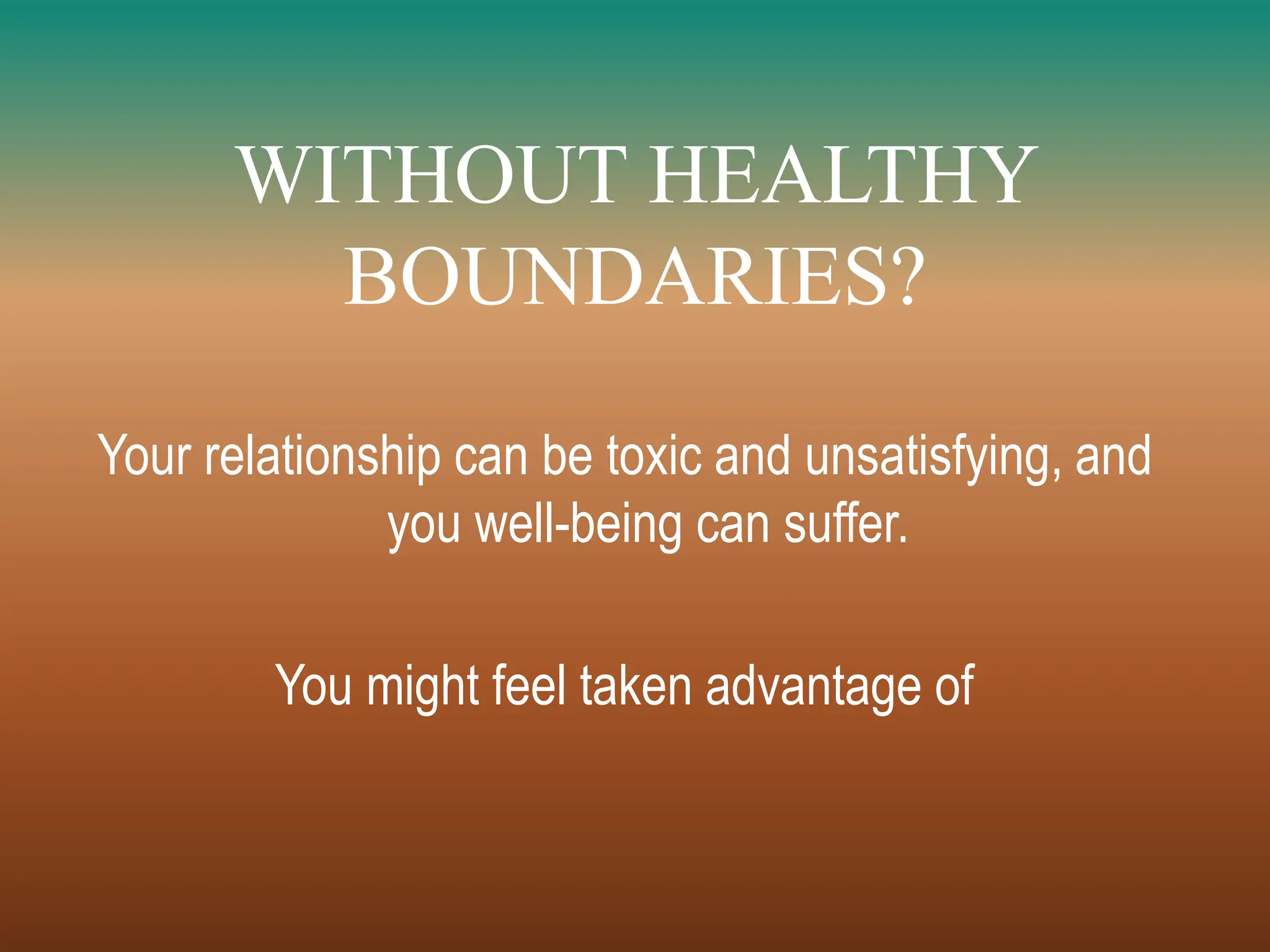 How to set and maintain healthy boundaries | PPTX