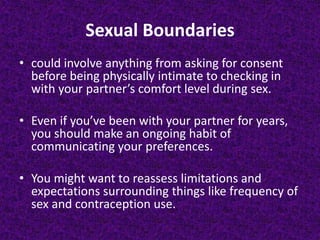 How to set and maintain healthy boundaries | PPTX