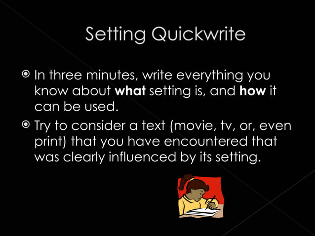 Setting in literature | PPT