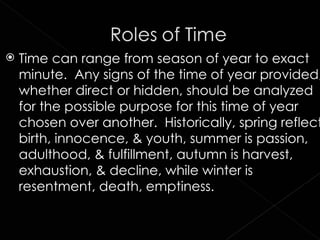 Setting in literature | PPT