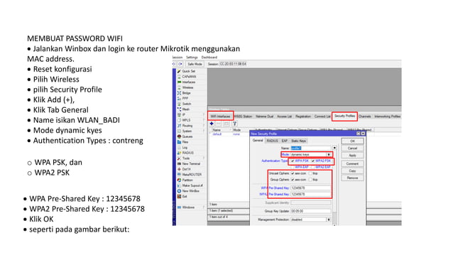 Setting manual ip WAN , Router Sebagai Hotspot.pptx