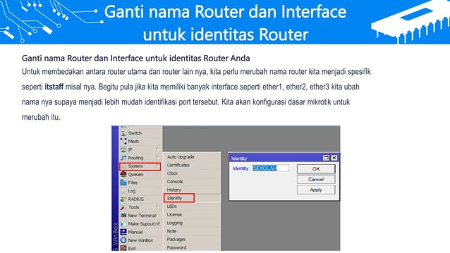 Setting manual ip WAN , Router Sebagai Hotspot.pptx