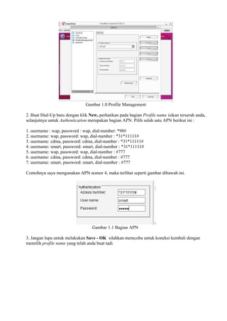 Setting modem smartfren supaya cepat | PDF