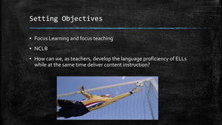 Teaching ELL Presentation | PPTX | Educational Assessment | Education