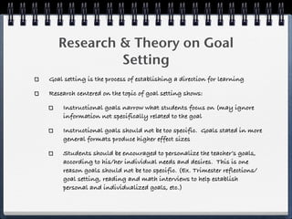 Setting Objectives & Providing Feedback | KEY